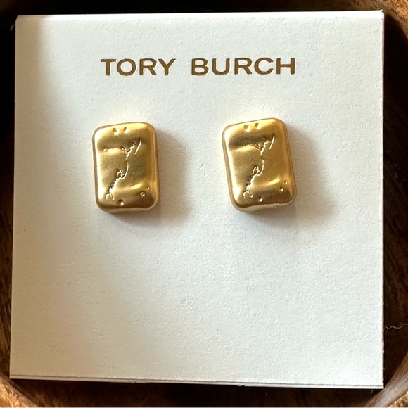 Tory Burch | Jewelry | New Tory Burch Gold Plated Torsade Signature ...